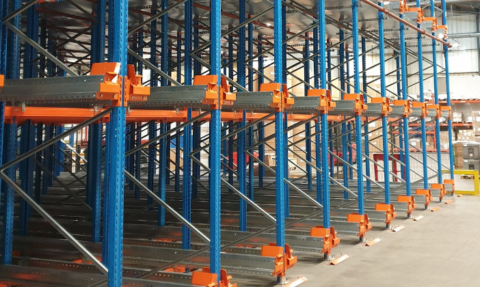 Warehouse Pallet Racking System Installation