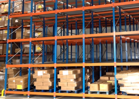 Warehouse Pallet Racking System Installation